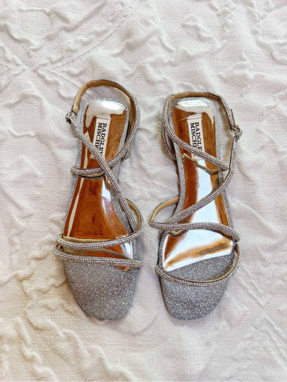 Badgley Mischka | Shoes | Badgley Mischka Ivie Sandal Size 75 | Poshmark